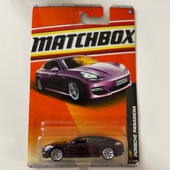 MATCHBOX | Toys | Matchbox Purple Vip Porsche Panamera 64 | Poshmark